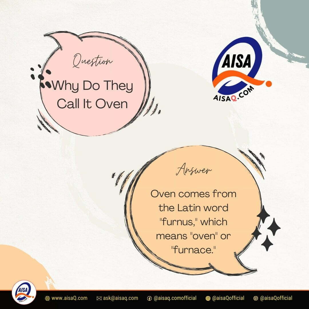 Why Do They Call It Oven? The Fascinating History Behind The Name ...