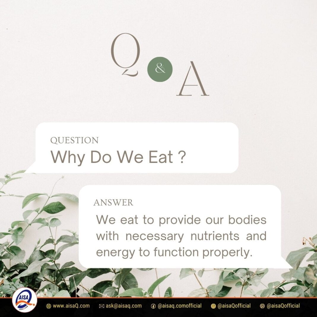 Why Do We Eat: Understanding The Science And Psychology Of Eating ...