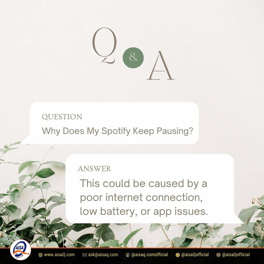 Why Does My Spotify Keep Pausing? 8 Solutions To Fix It! - AisaQ.com Why Does My Spotify Keep Pausing? 8 Solutions To Fix It! - AisaQ.com